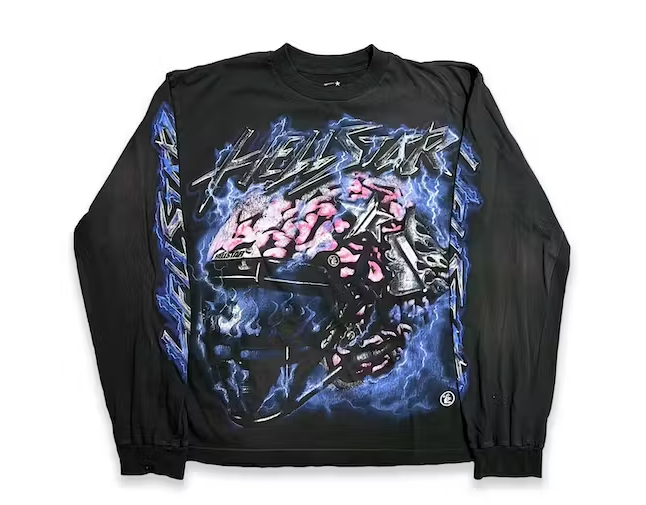 Hellstar Brain Helmet Tee "Black" – The Vault 215