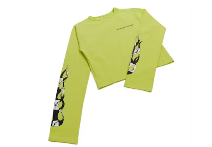 Chrome Hearts 99 Eyes Longsleeve "Acidick Green" – The Vault 215