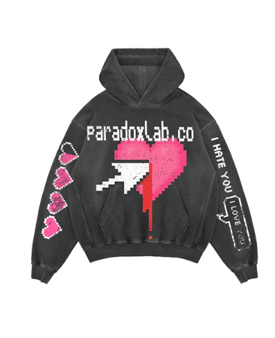Paradox Computer Love Hoodie "Black – The Vault 215