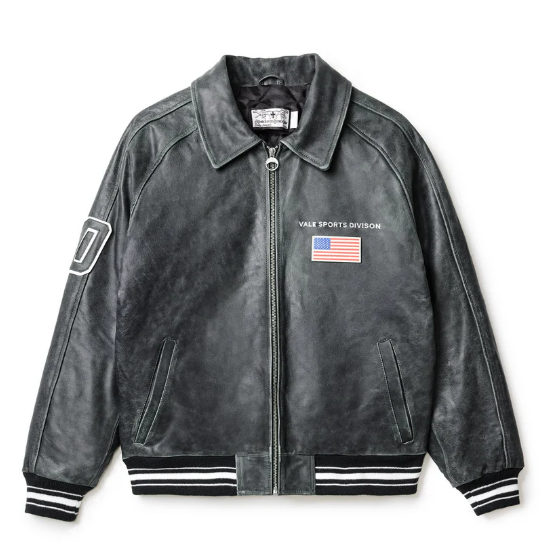 Vale Valley Leather Jacket "Black" – 215 Vault