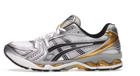 ASICS Gel-Kayano 14 "White Pure Gold" – 215 Vault
