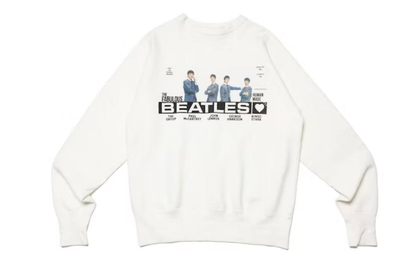 Human Made Beatles Tsuuriami Sweatshirt "White" – The Vault 215